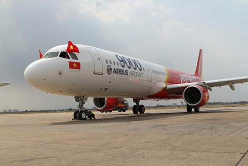Vietjet Air receives first Airbus’ A321 - Viet Nam National Authority ...