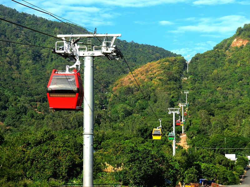 Cable car opens at Cam Mountain - Viet Nam National Authority of Tourism