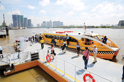 Discovering the first water bus route in HCMC - Viet Nam National ...