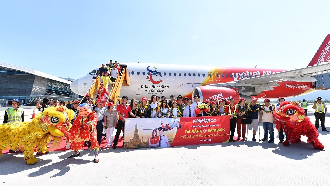 Vietjet launches Da Nang – Bangkok route - Viet Nam National Authority ...