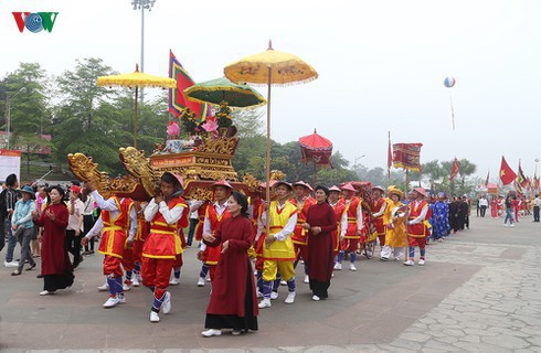 Worship of Hung Kings practiced by Muong ethnic minority people in Phu ...