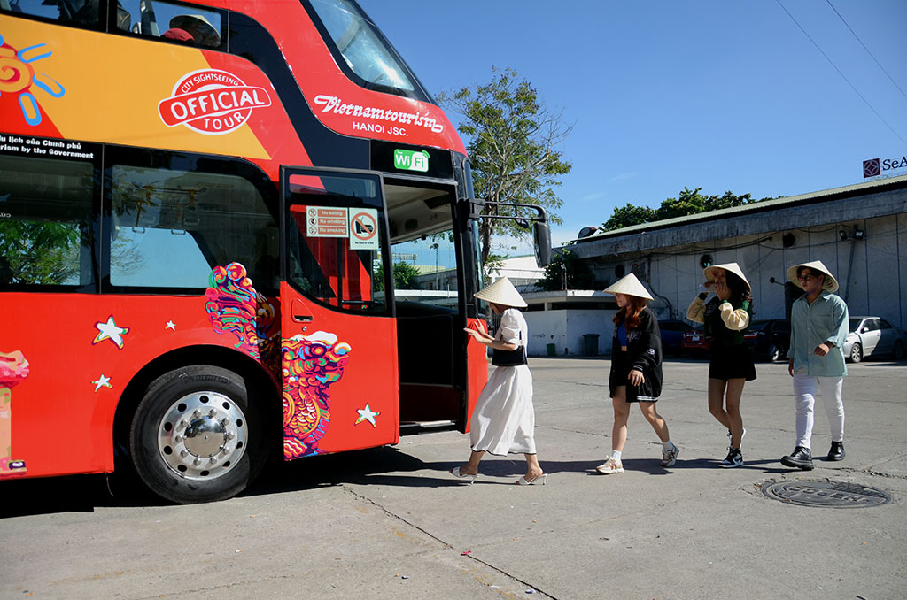 Hue City sightseeing by convertible double-decker bus - ASEAN Tourism ...