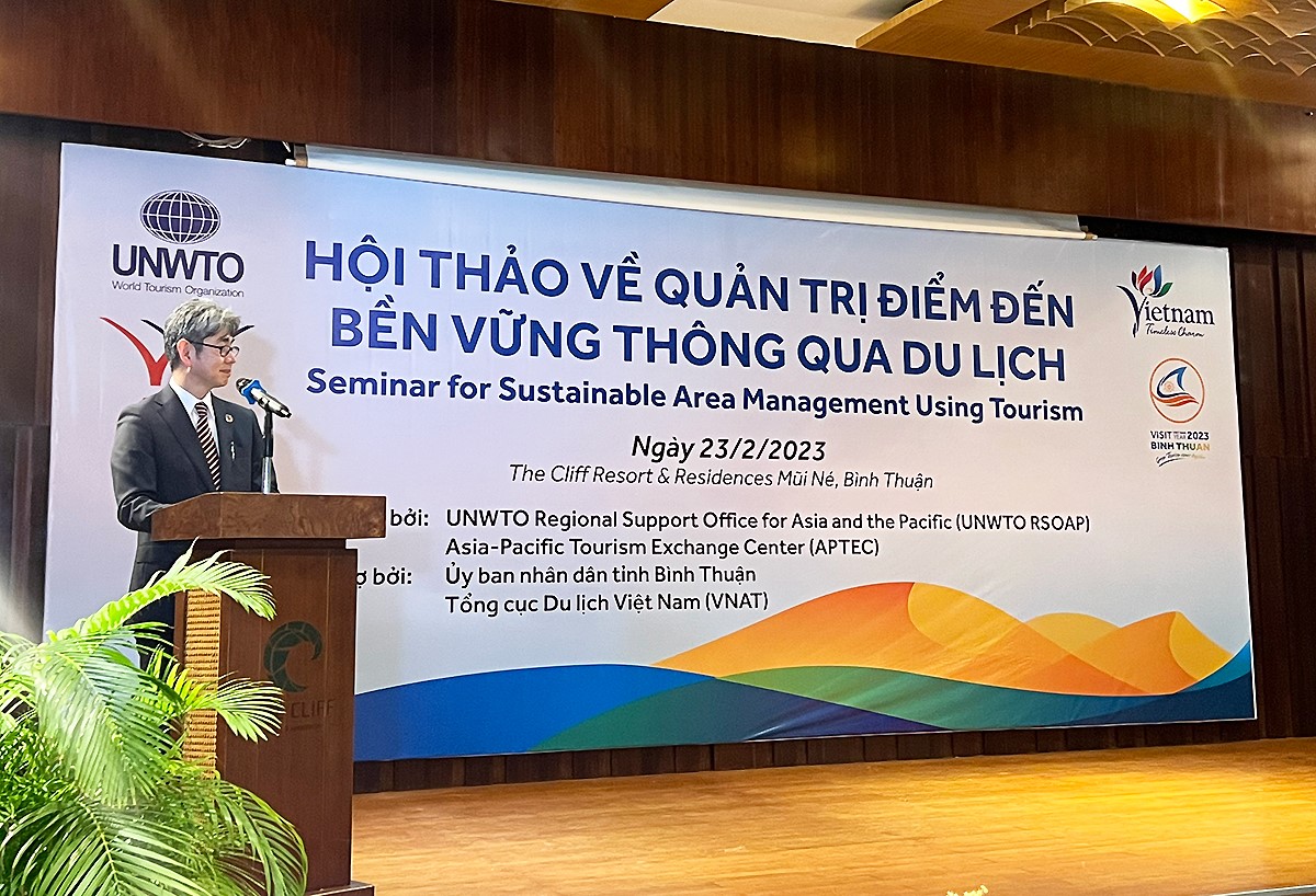 Seminar for Sustainable Area Management Using Tourism - Viet Nam ...