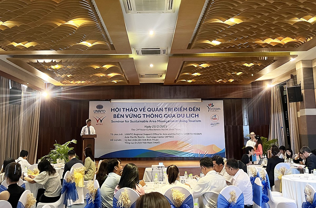 Seminar for Sustainable Area Management Using Tourism - Viet Nam ...