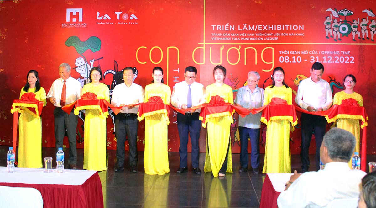 "The Way" - Vietnamese Folk Painting on Lacquer: Artistic creation ...