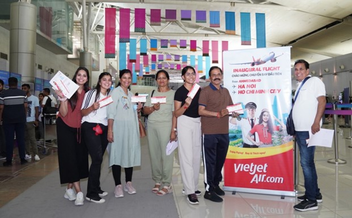 Fly with Vietjet from Ho Chi Minh City, Ha Noi directly to Ahmedabad ...