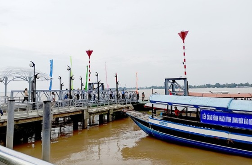 Vinh Long inaugurates its first tourist pier - Viet Nam National ...