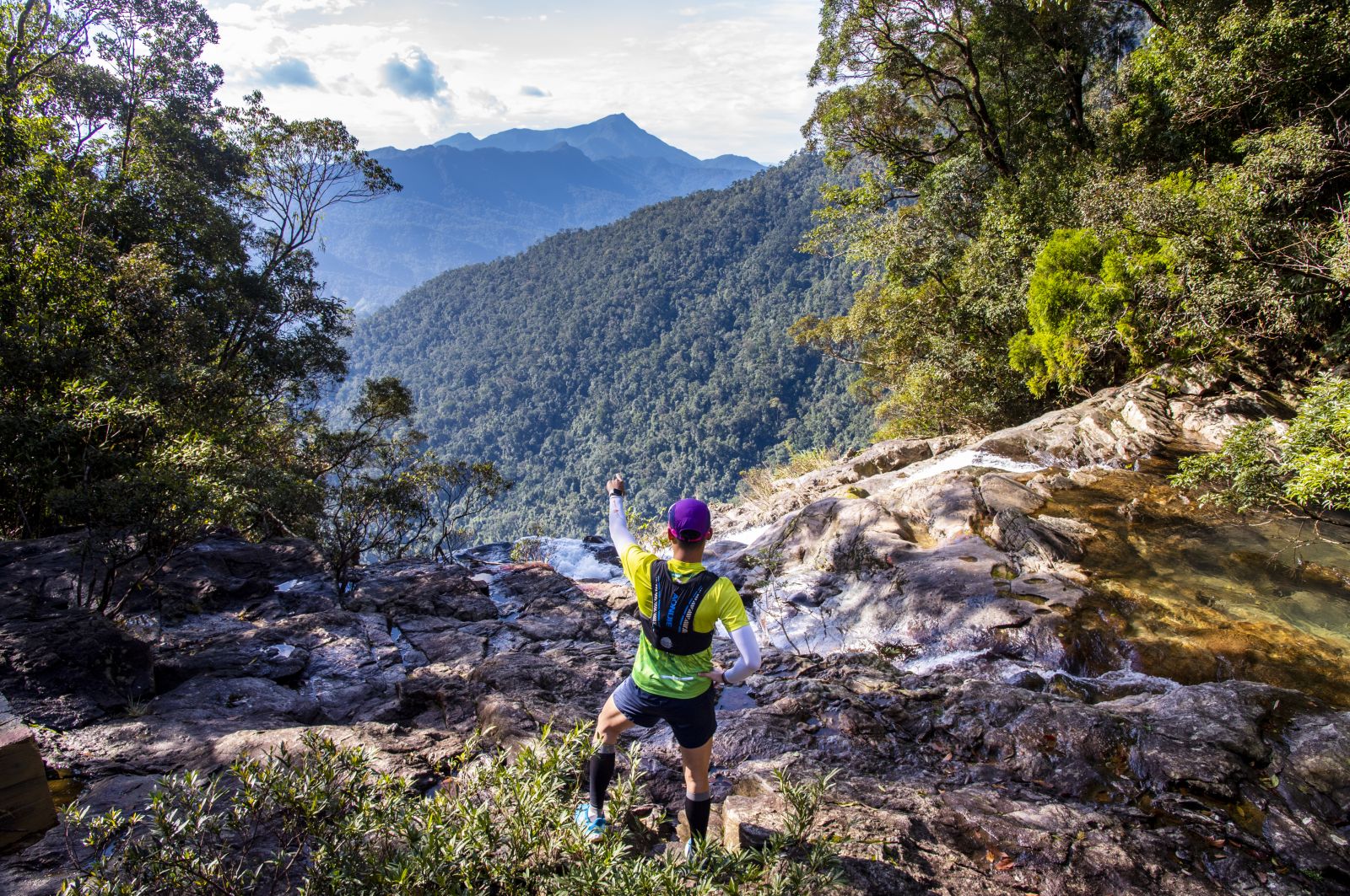 Trail running at the magnificent Mount Bach Ma - Viet Nam National ...