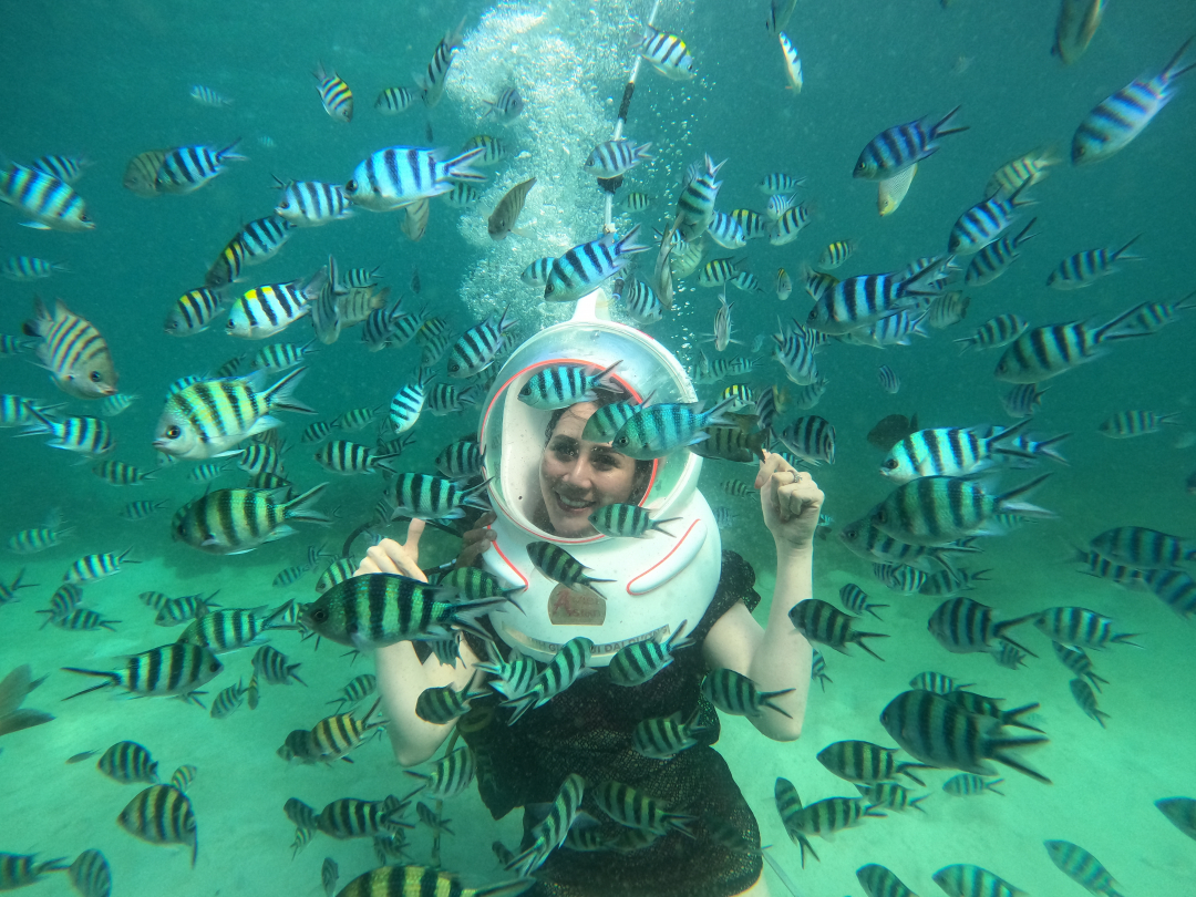 Enjoying seawalker in Nha Trang - Viet Nam National Authority of Tourism