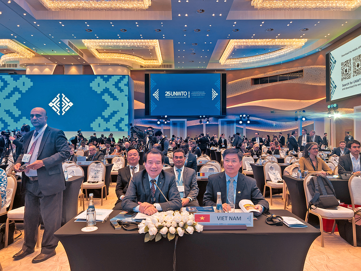 VNAT attends the 25th session of the UNWTO General Assembly - Viet Nam ...