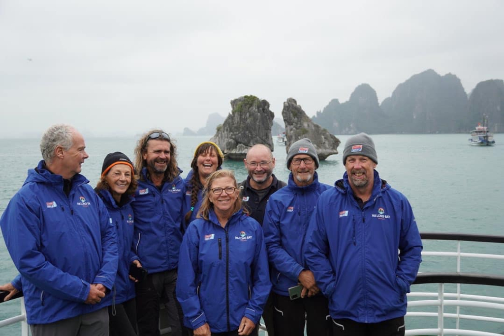 Clipper Race crew enjoyed the trip to witness the iconic Kissing Rocks ...