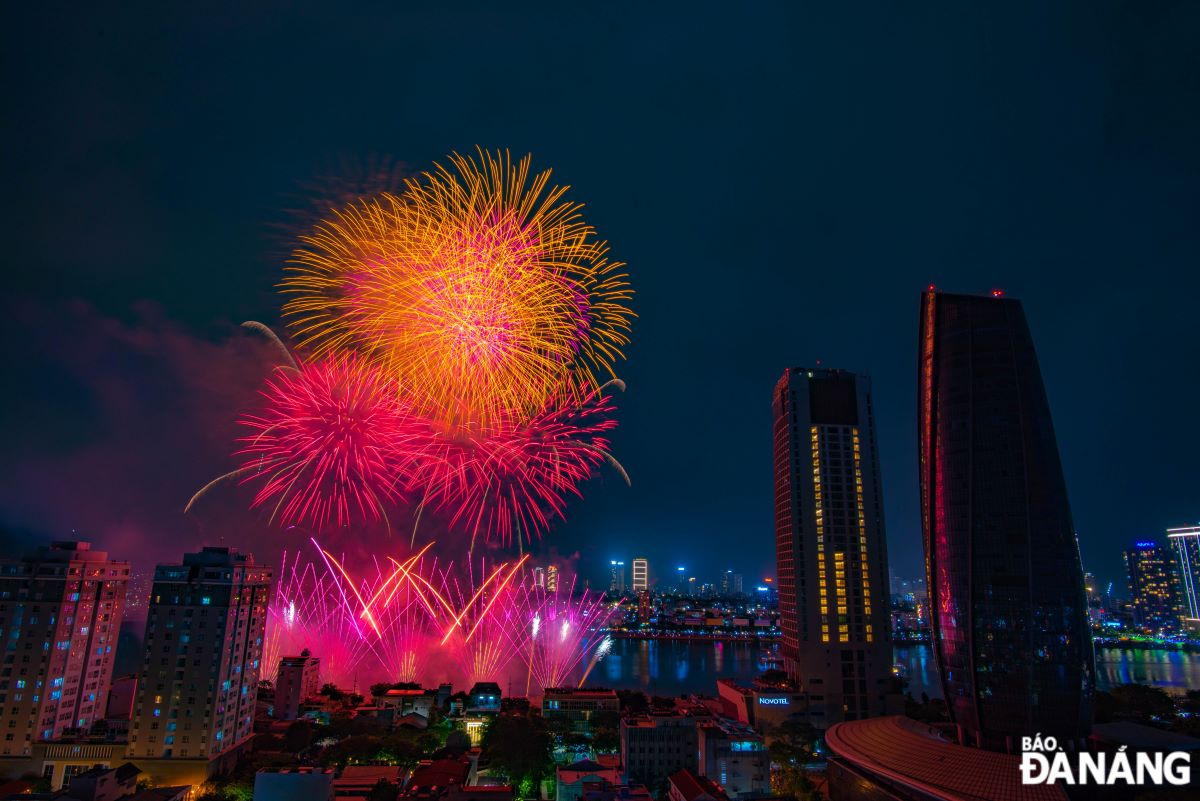 Photos: German and Polish fireworks light up Da Nang - Viet Nam ...
