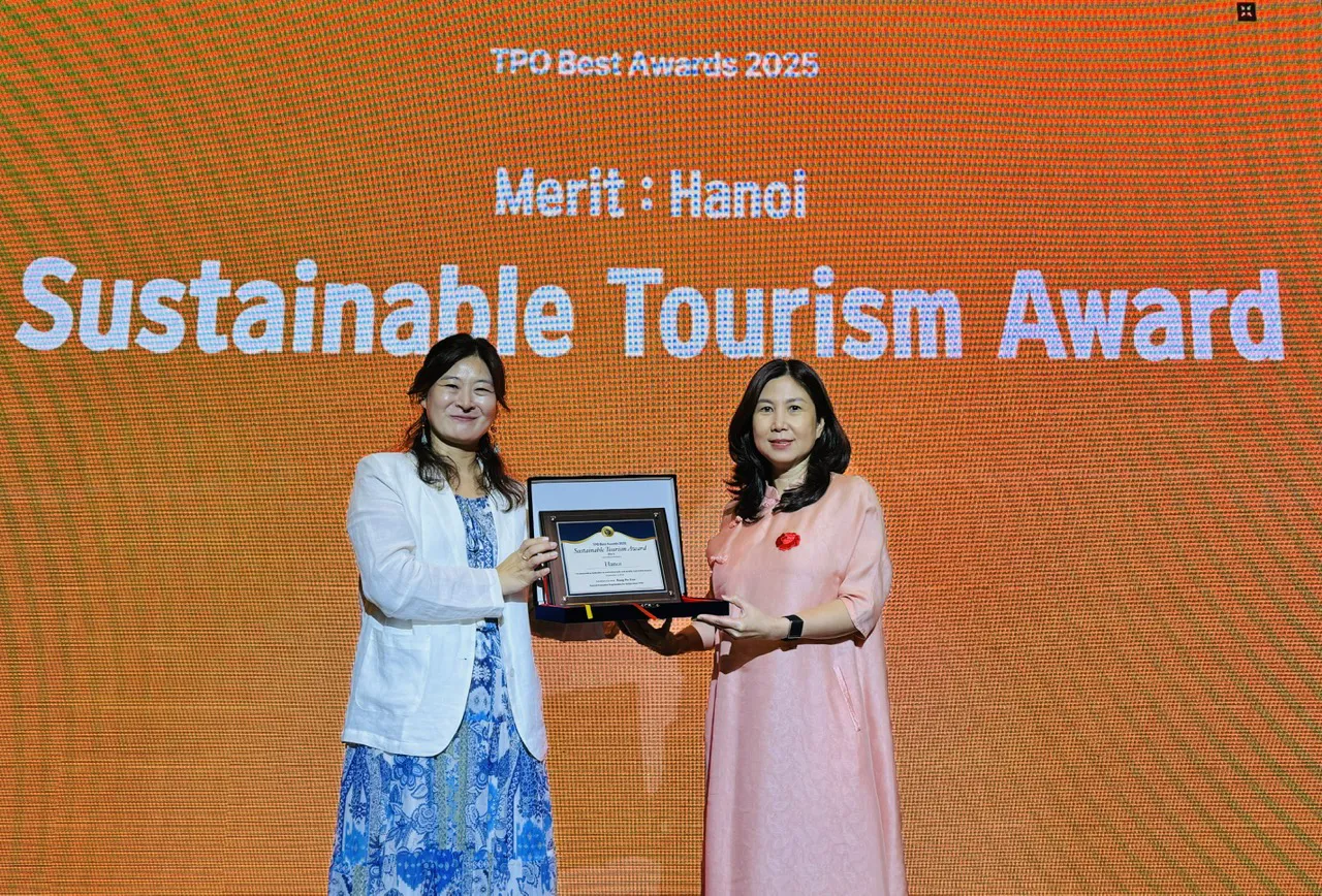 Hanoi wins “Sustainable Tourism” Award at TPO 2025 - Viet Nam National Authority of Tourism