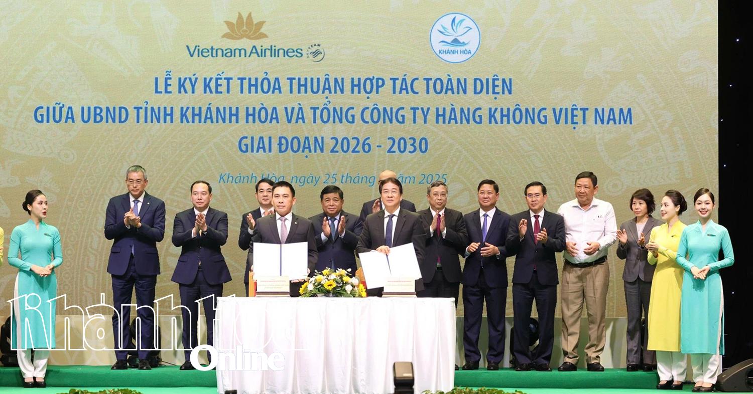 Khanh Hoa signs comprehensive cooperation agreement with Vietnam ...