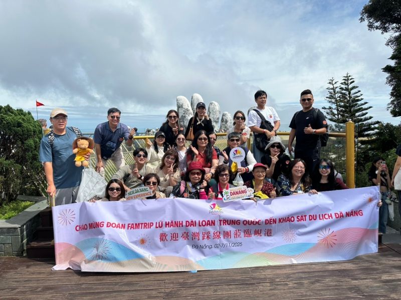 Da Nang welcomes famtrip delegation from Taiwan (China) for tourism ...