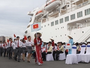 SEA youth ship arrives in HCM City - Viet Nam National Authority of Tourism