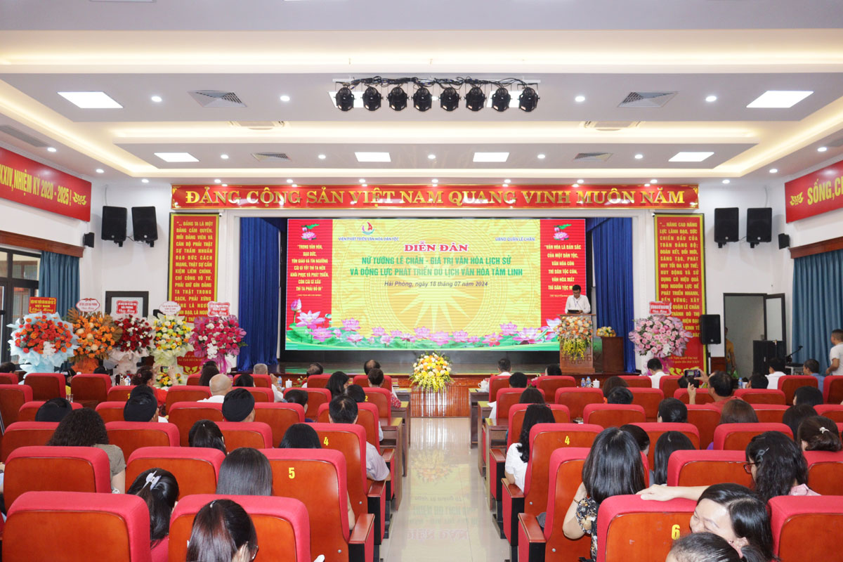 Hải Phòng: Diễn đàn “Nữ tướng Lê Chân - Giá trị văn hóa lịch sử và động ...