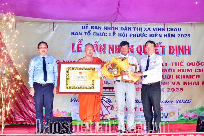 Sóc Trăng: Lễ hội Chrôi Rum Chếk (Phước Biển) được công nhận Di sản văn ...