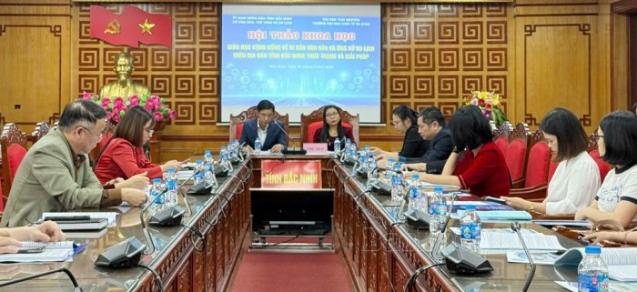 Bắc Ninh: Nghiên cứu giáo dục cộng đồng về di sản văn hóa và ứng xử du ...